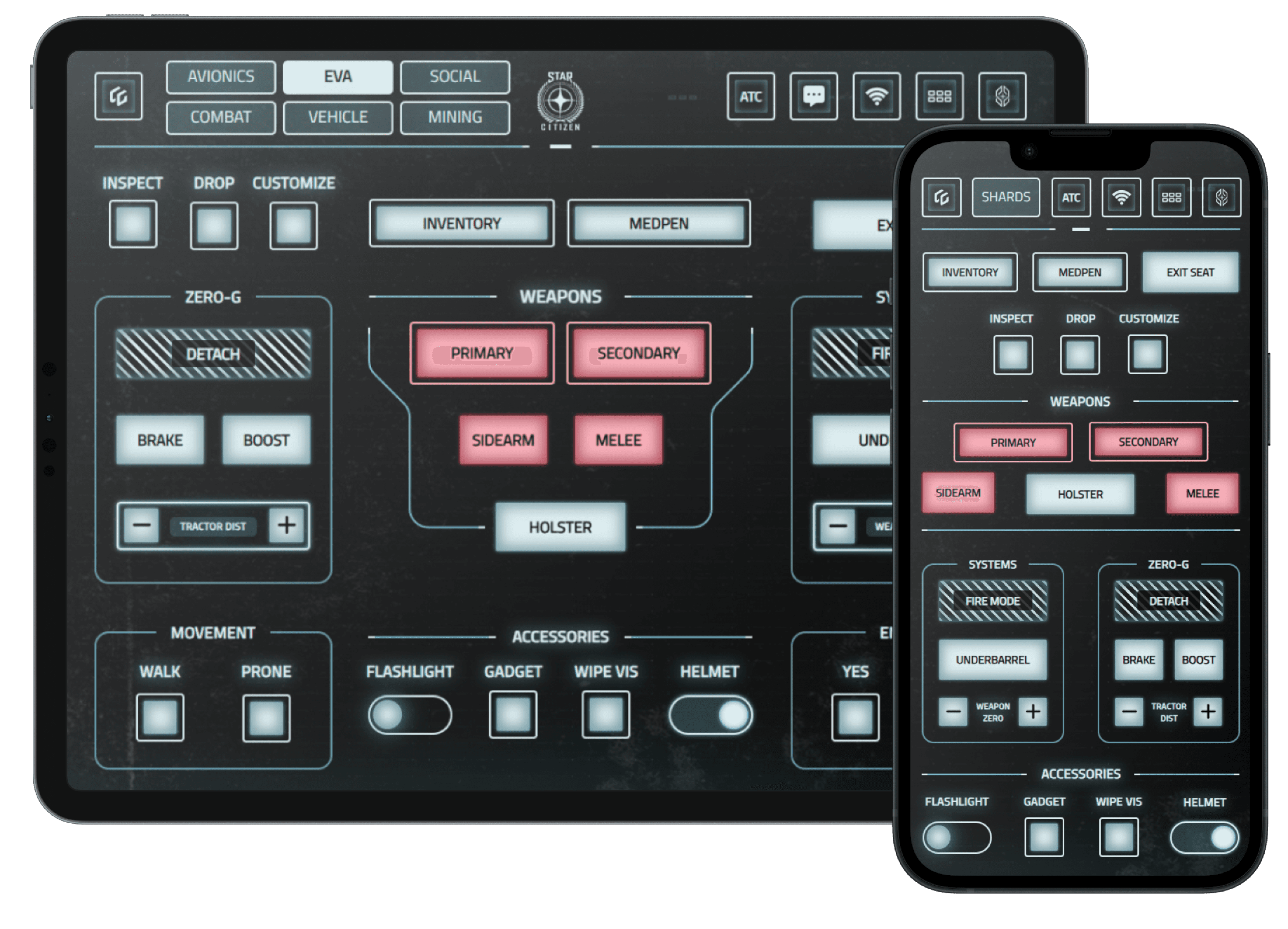GameGlass - Touch-screen controls for games.
