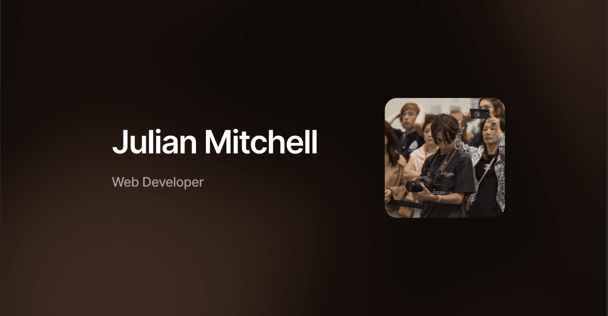 Julian Mitchell - Projects