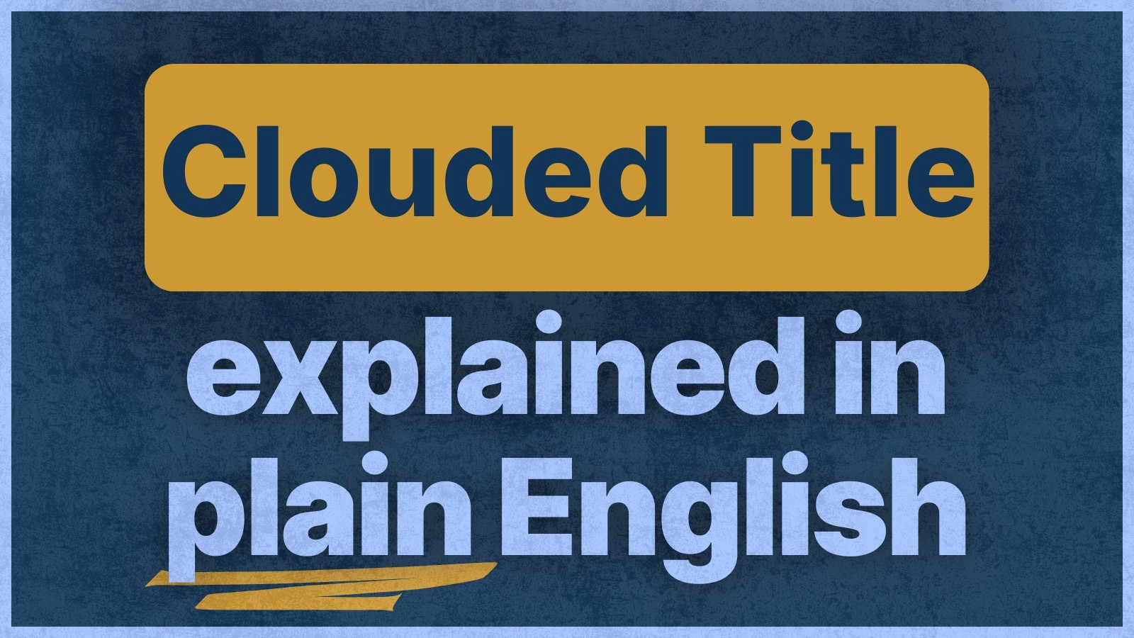 Clouded Title: Understanding Property Ownership Defects