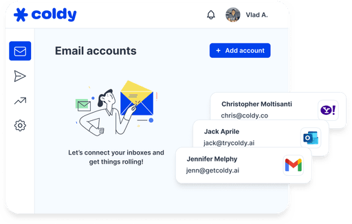 Coldy - Cold email platform