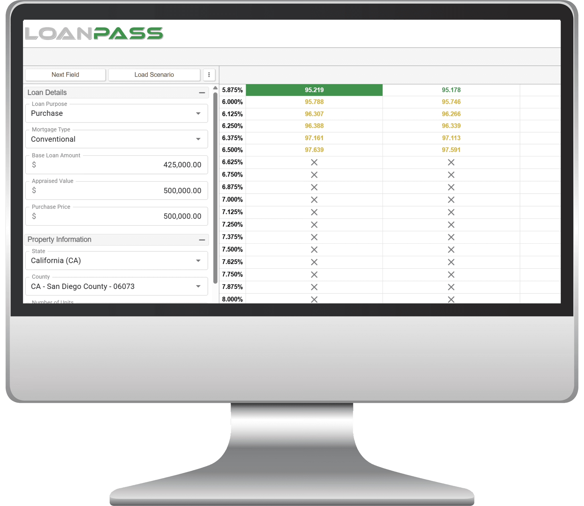 LoanPASS | Product Pricing Engine for BPL, Non-QM, and Conventional Loans