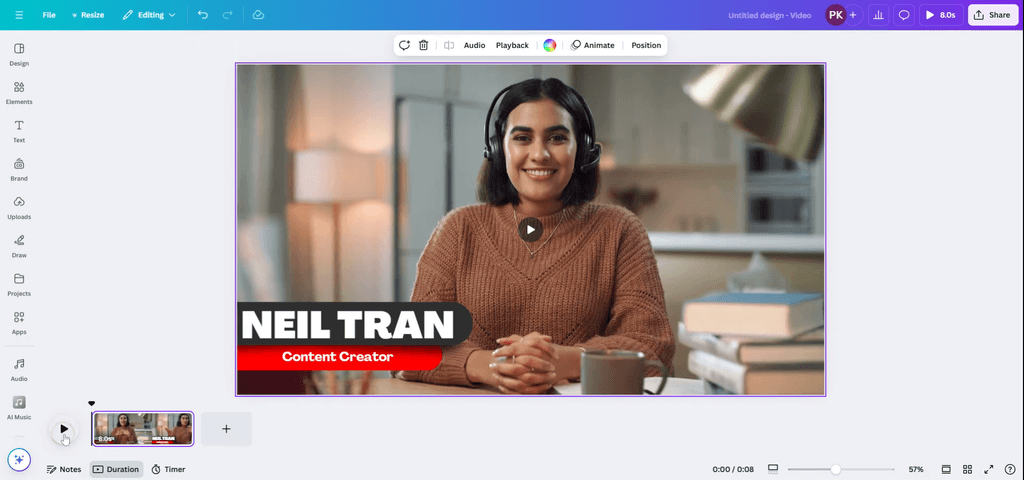 How to Grab Photo from Video in Canva - 1 minute video guide
