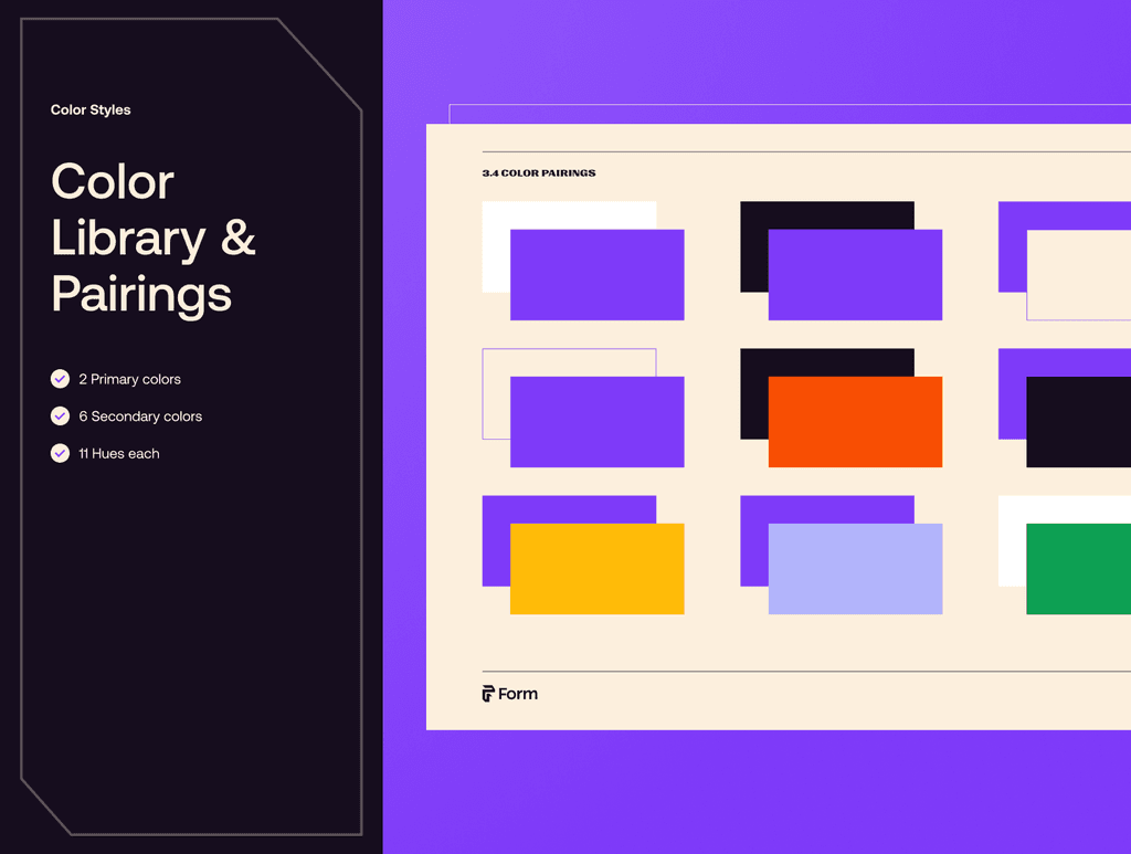 Form Brand Styleguide Template