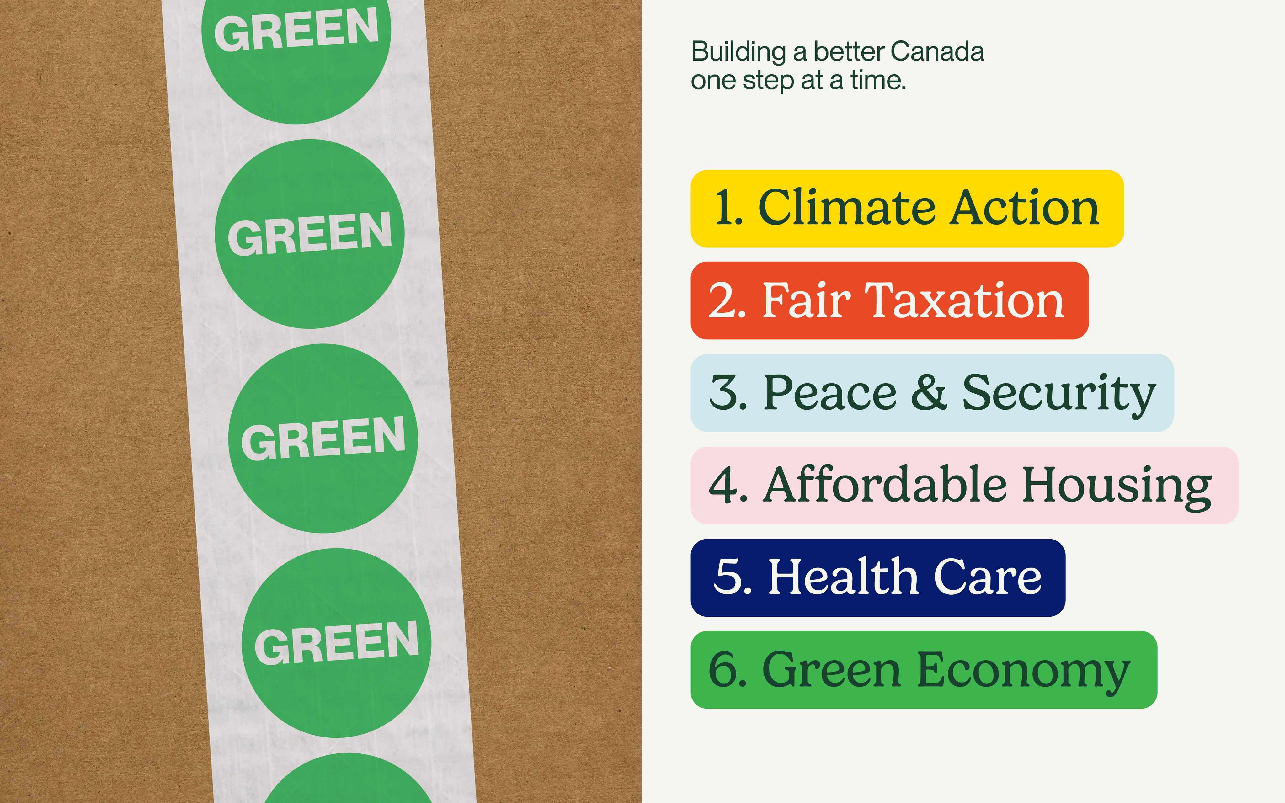 Green Party of Canada — Tomorrow Creative Services