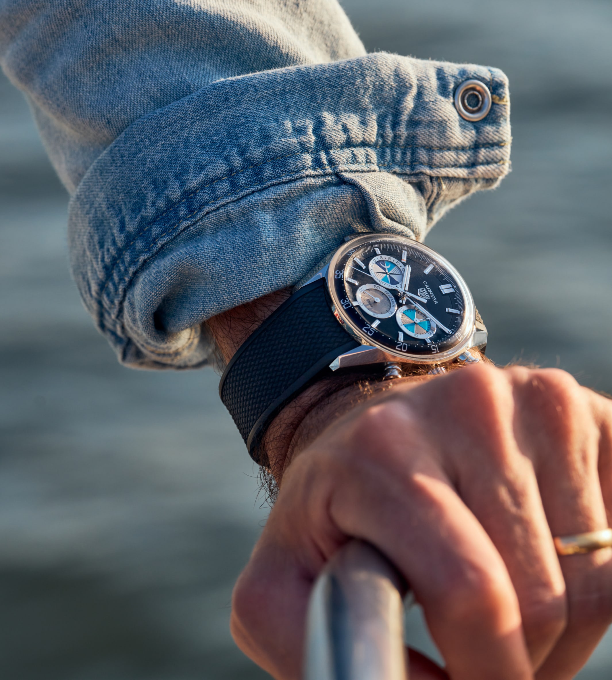 TAG Heuer Carrera Chronograph Seafarer × Hodinkee
