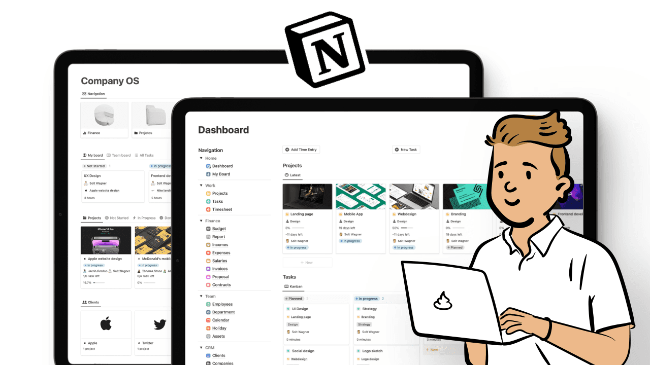 20+ Best Notion Startup Templates - Solt Wagner