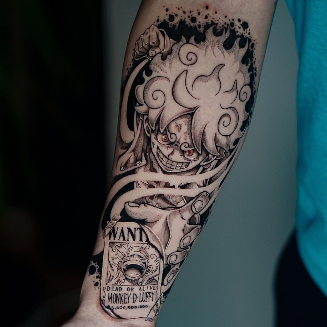 3000+ Handpicked Anime Tattoos from the Best Anime Tatoo Artists in the ...