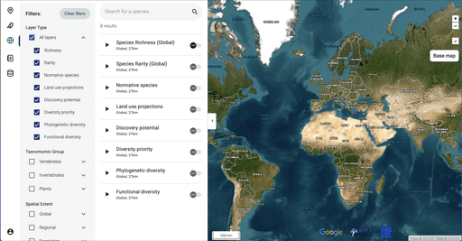 Map of Life Platform