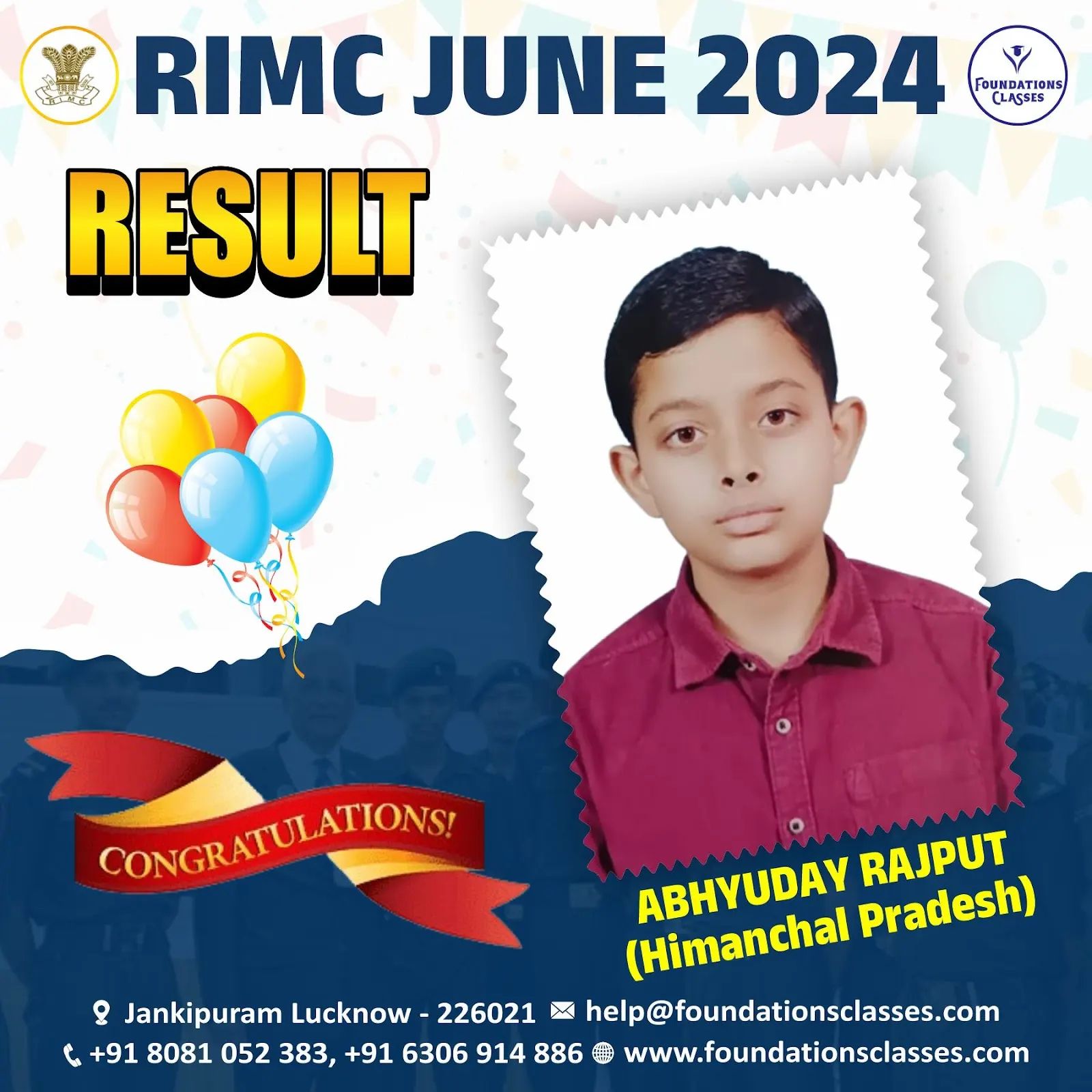 Foundation Classes : Best RIMC Coaching | RIMC Exam Preparation 2025 ...