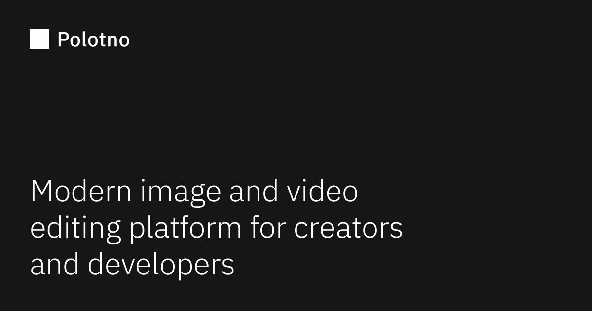 Get started with Polotno SDK – 100-day free trial