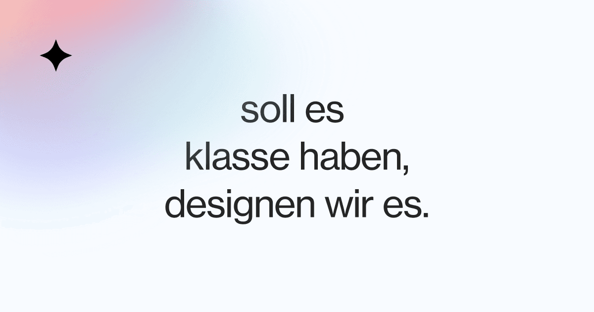 klasse.design — No-Code Design Studio