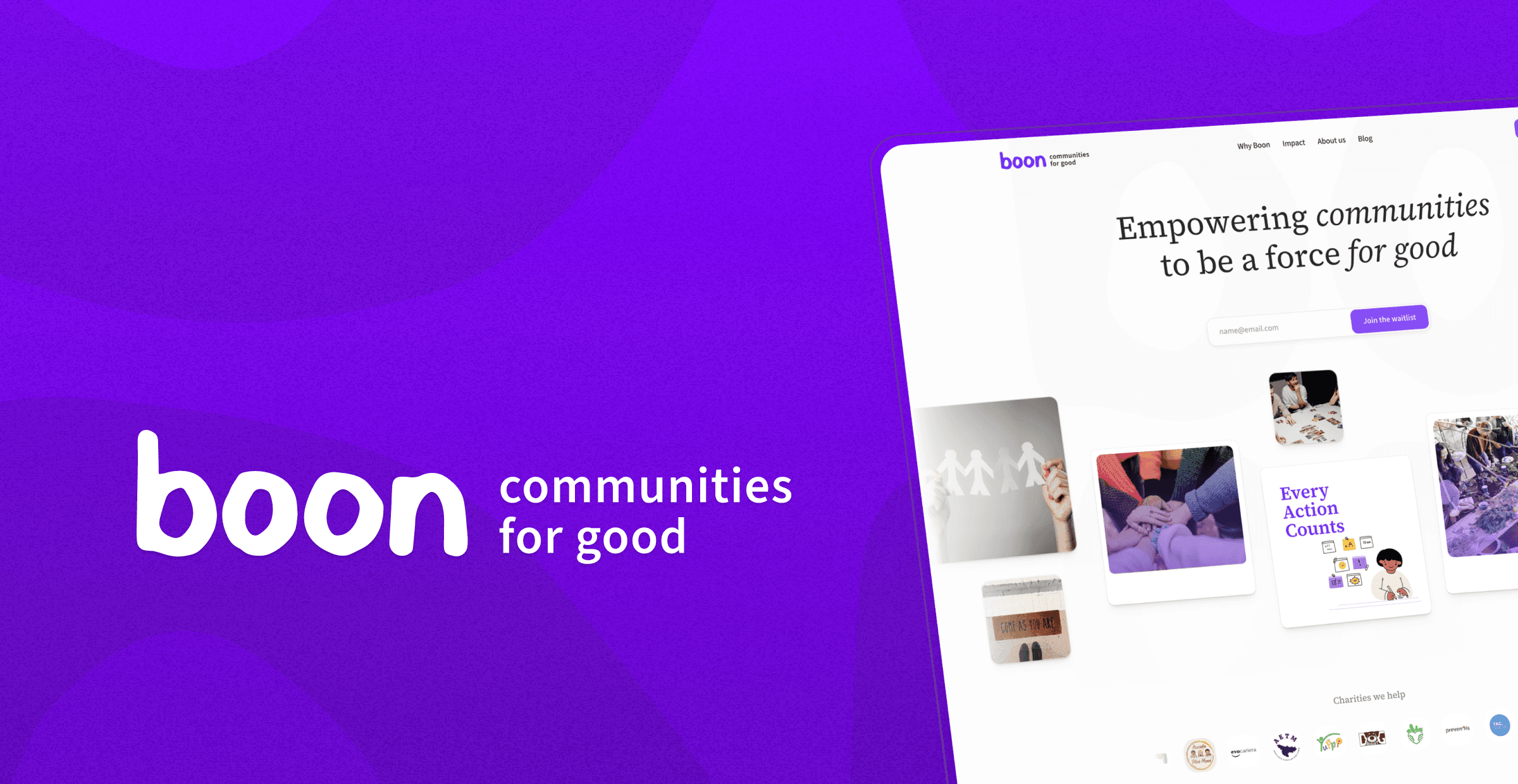 Boon • Communities for good
