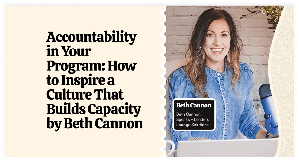 Accountability in Your Program: How to Inspire a Culture That Builds ...