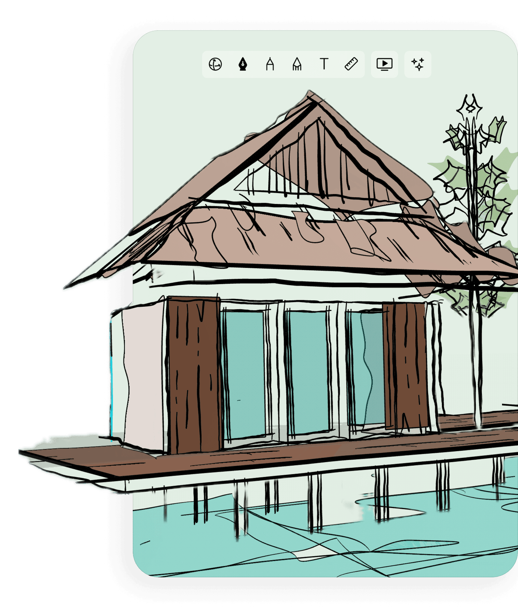 uMake - Sketching Tools: Precision and Freestyle Drawin