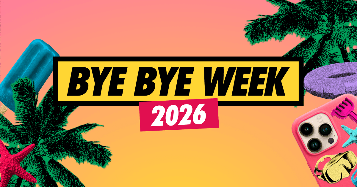 Bye Bye Week 2026