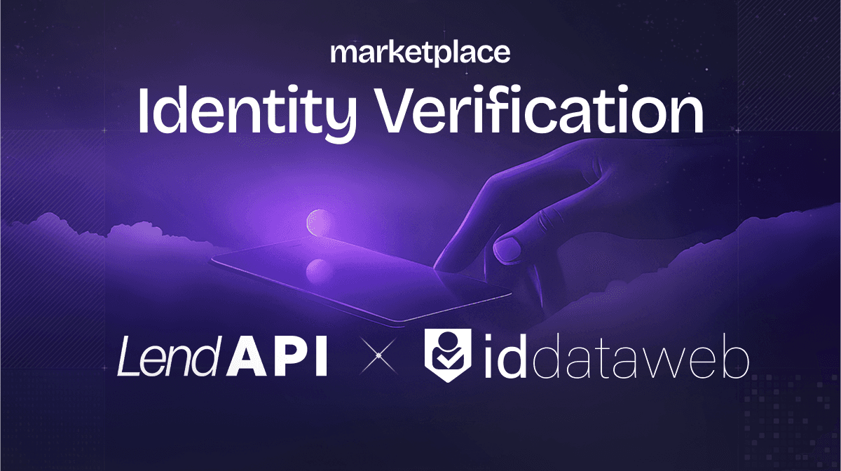ID Dataweb - FinTech Marketplace - Identity Verification - LendAPI