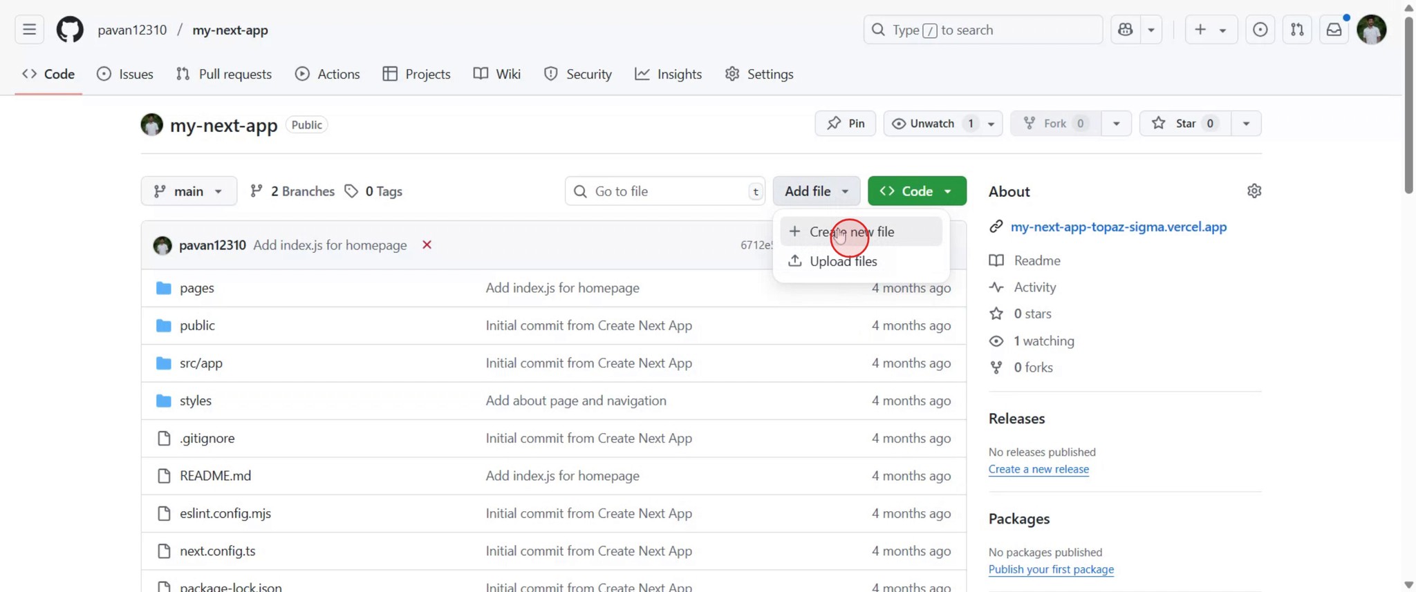 How to Create Directory in Github - 1 minute video guide