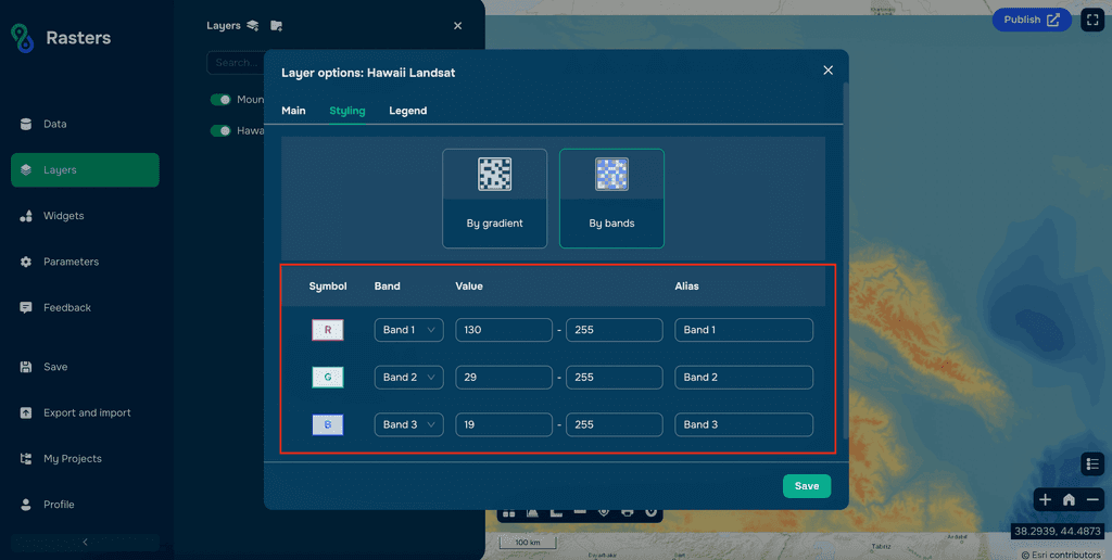 Cómo trabajar con datos raster en SIG