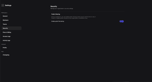 File Sharing - Docs