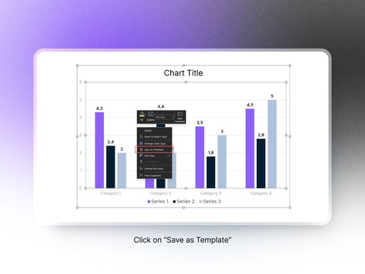 How to create and save custom PowerPoint chart templates