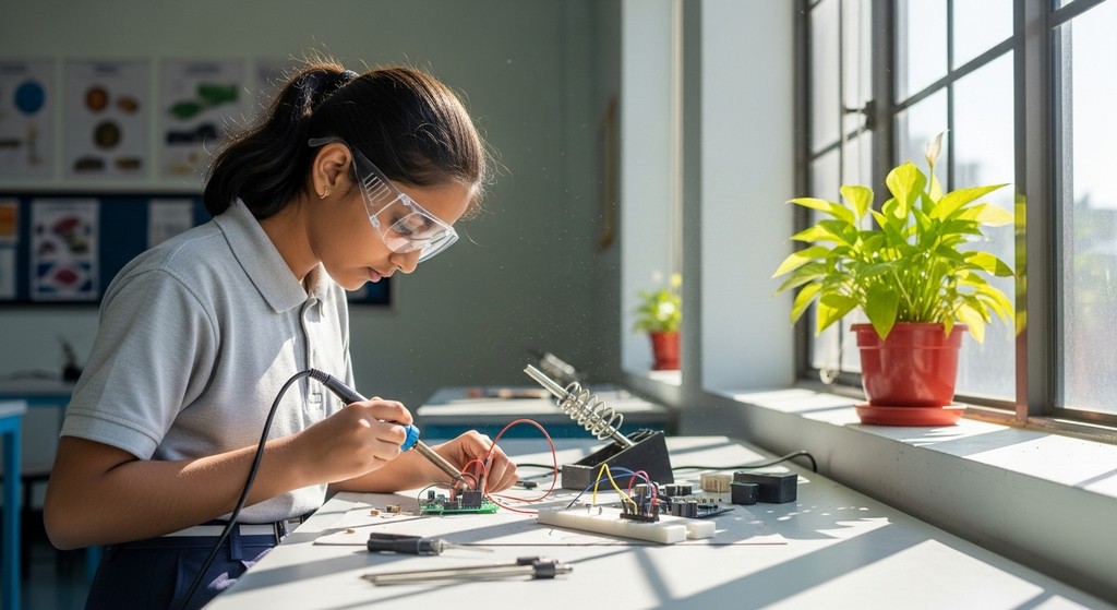 About Anandi School | Connecting Classroom to the World