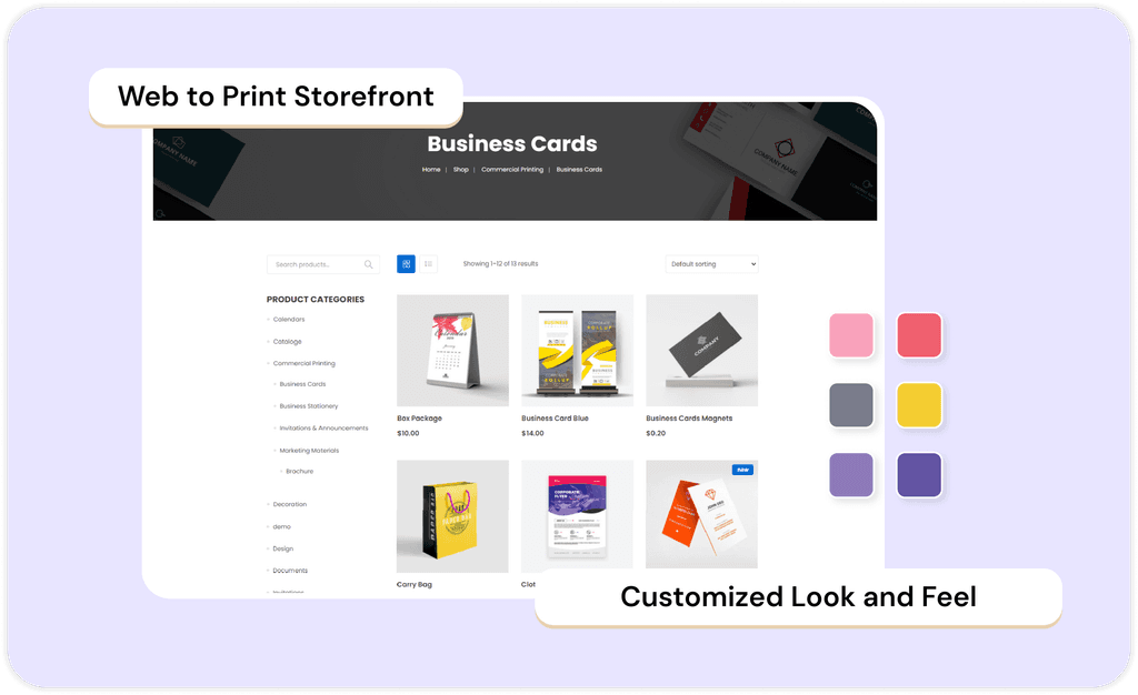 Web to Print Storefront | Print Storefront Solutions