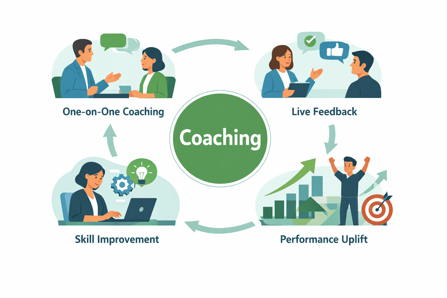 Workplace Coaching Examples That Improve Employee Performance