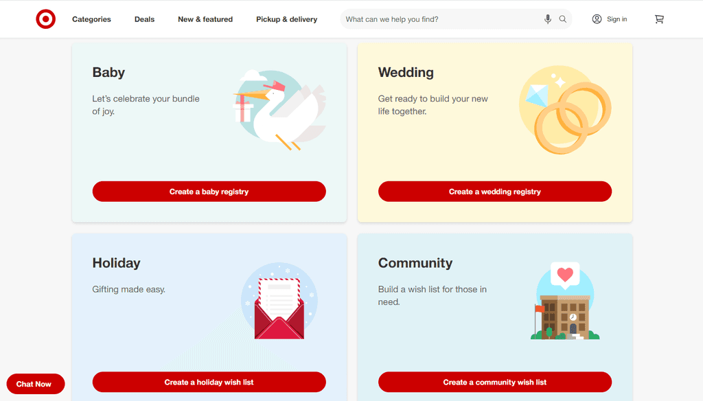 How to make a Target registry