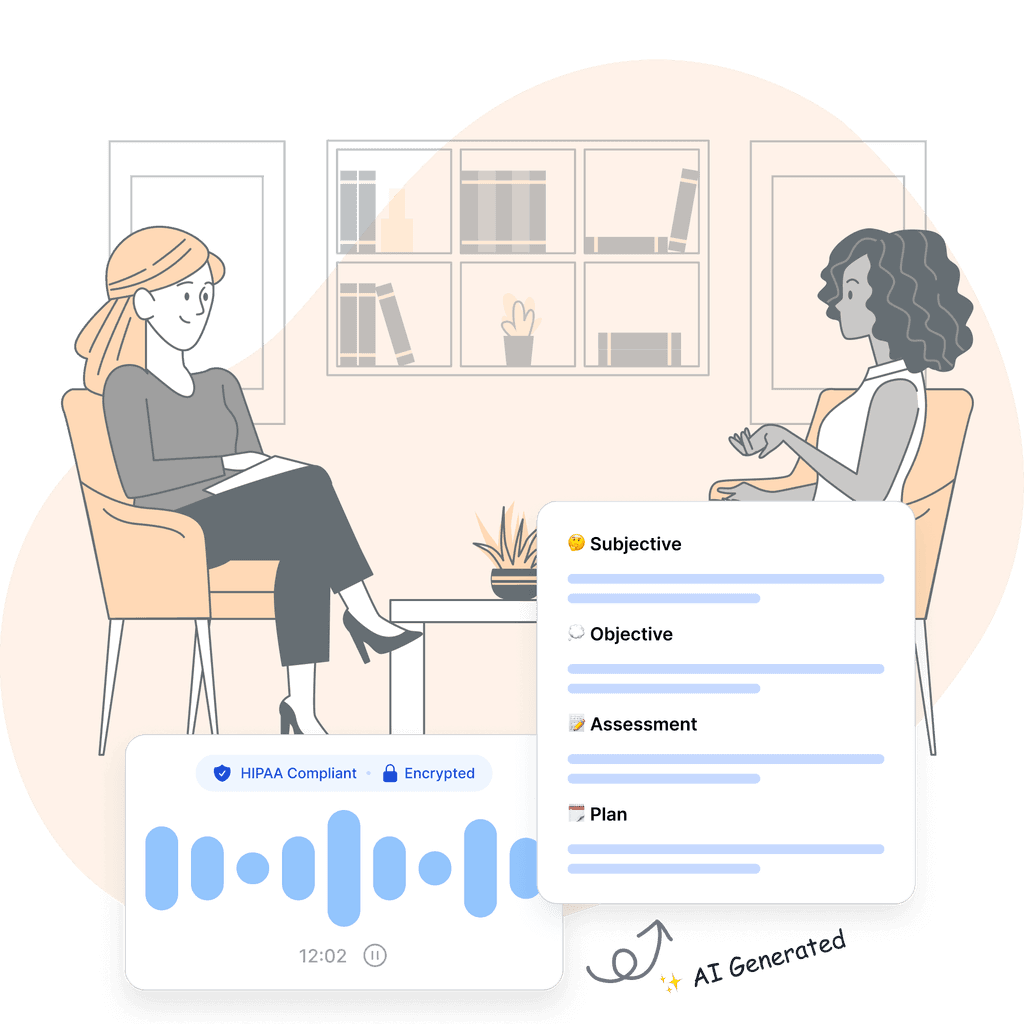 Nudge - AI Powered SOAP Notes for Therapists