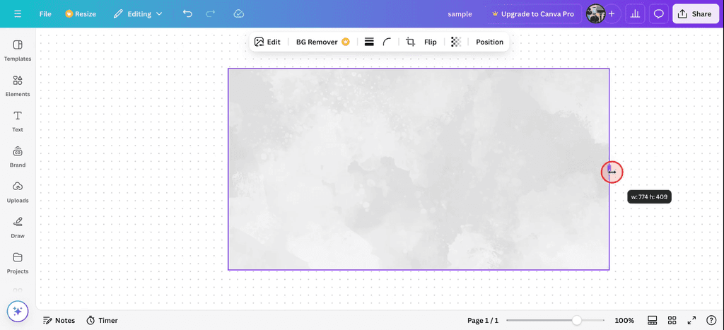 How to Add Texture in Canva Background – Simple Design Trick - 1 minute ...