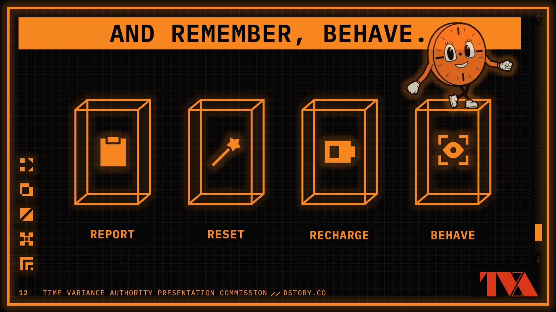 Loki TVA Miss Minutes Template - D Story