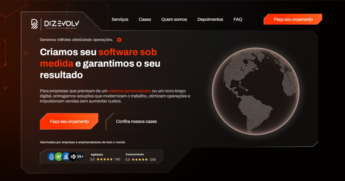 Dizevolv - Software sob-medida
