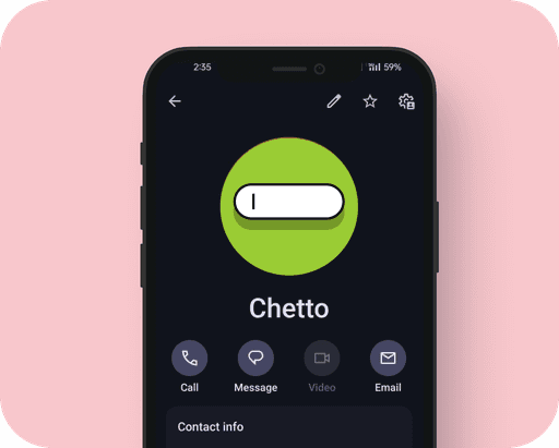 Chetto.ai | You change nothing. We make everything better