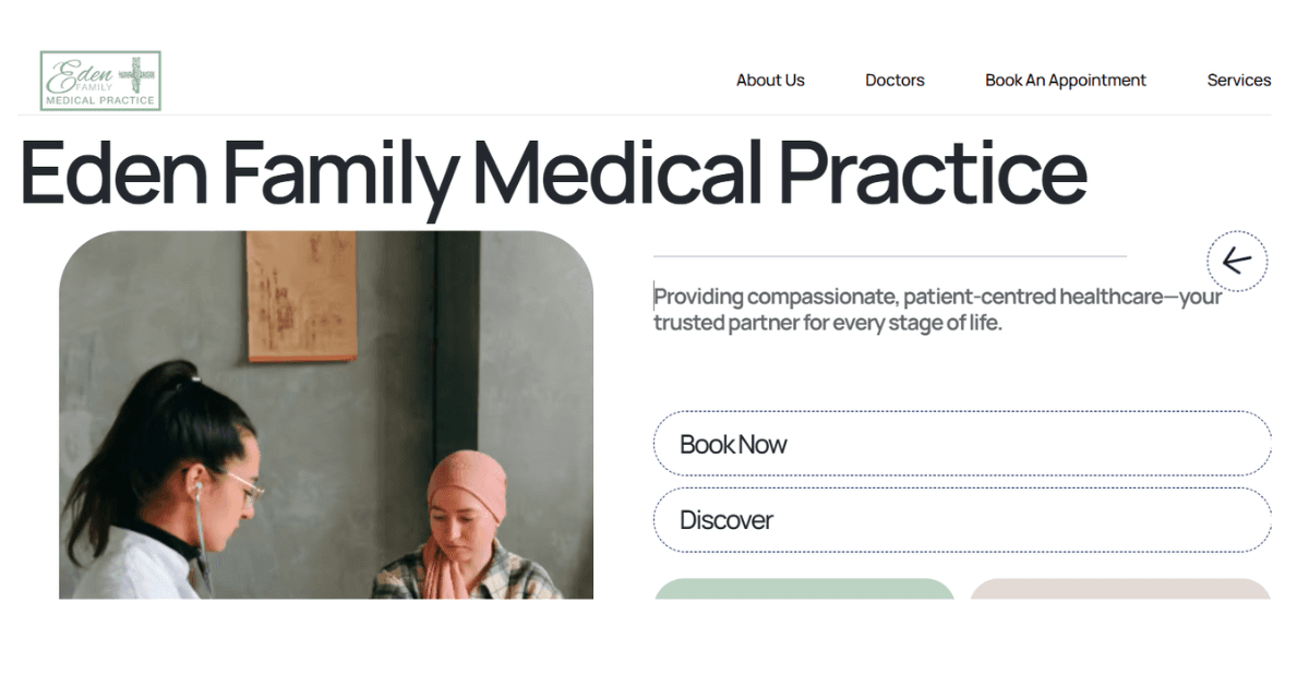 Eden Family Medical Practice | Compassionate Care for Every Stage of Life