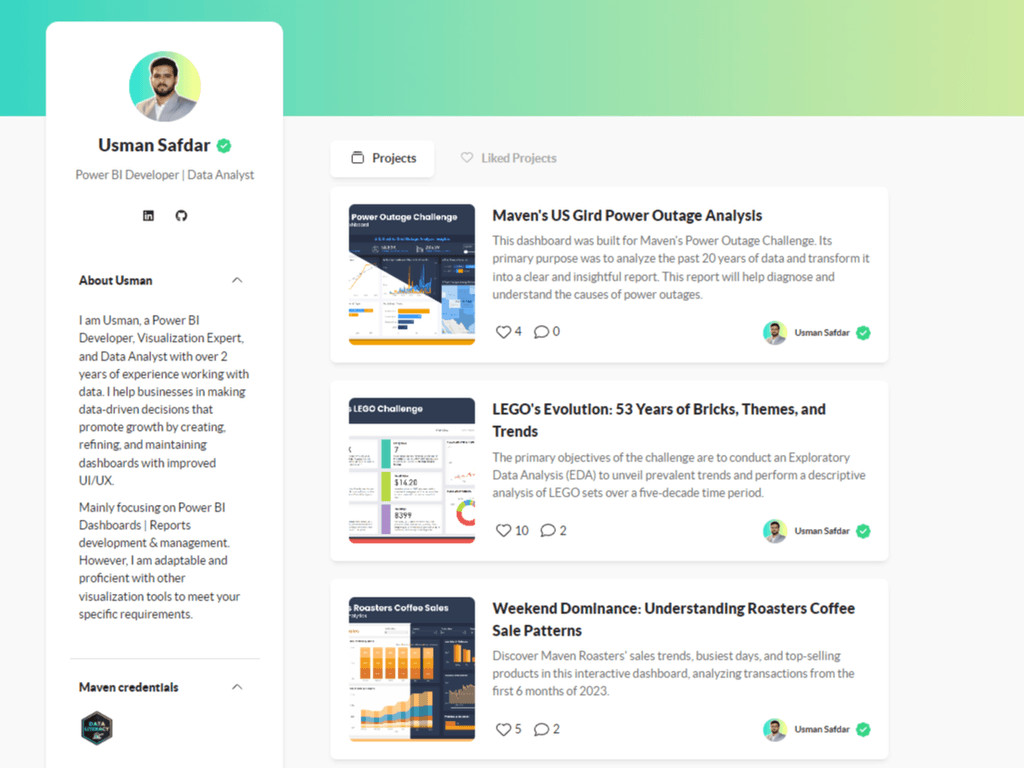 Analysts You Can Hire: Summer 2024 | Maven Analytics