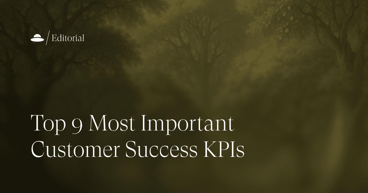 Top 9 Most Important Customer Success KPIs | Planhat