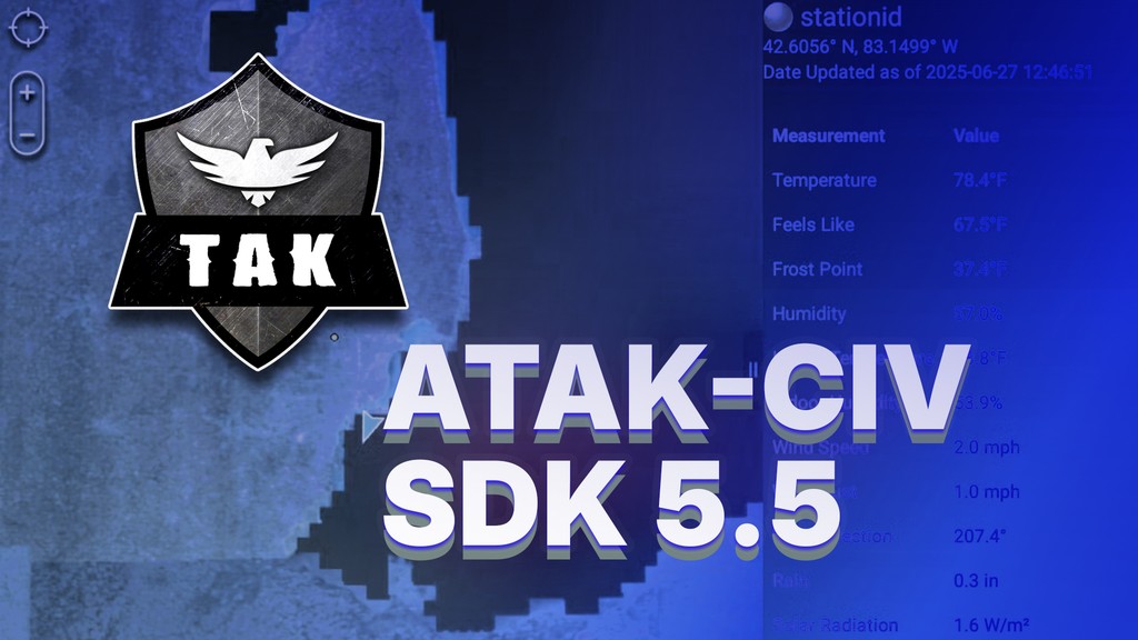 Plugins with ATAK-CIV SDK 5.5 - RIIS