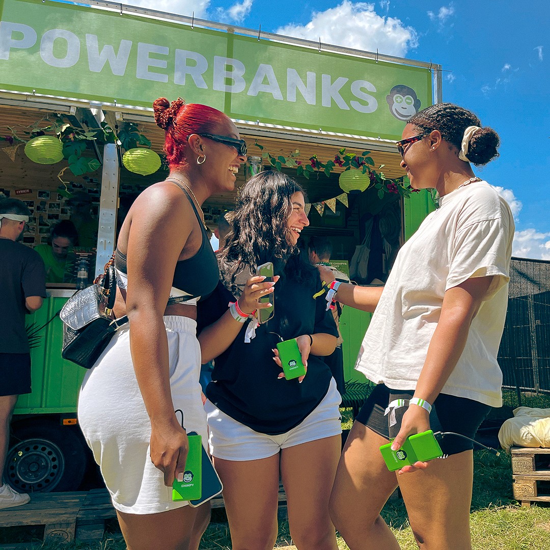 Chimpy | The green powerbank for rent