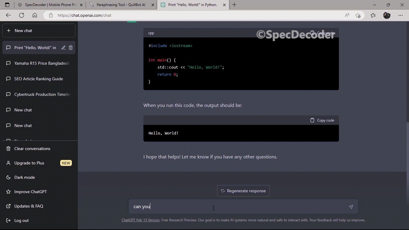 ChatGPT Text - Conversational AI-UX Interaction