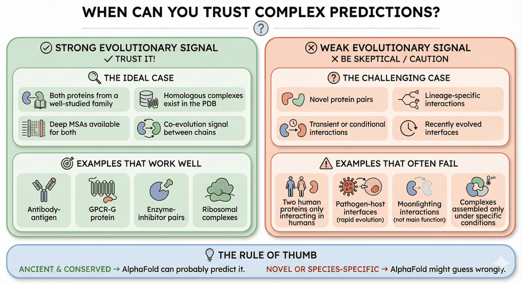 How to Interpret AlphaFold Confidence Scores for Multi-Chain Complexes ...