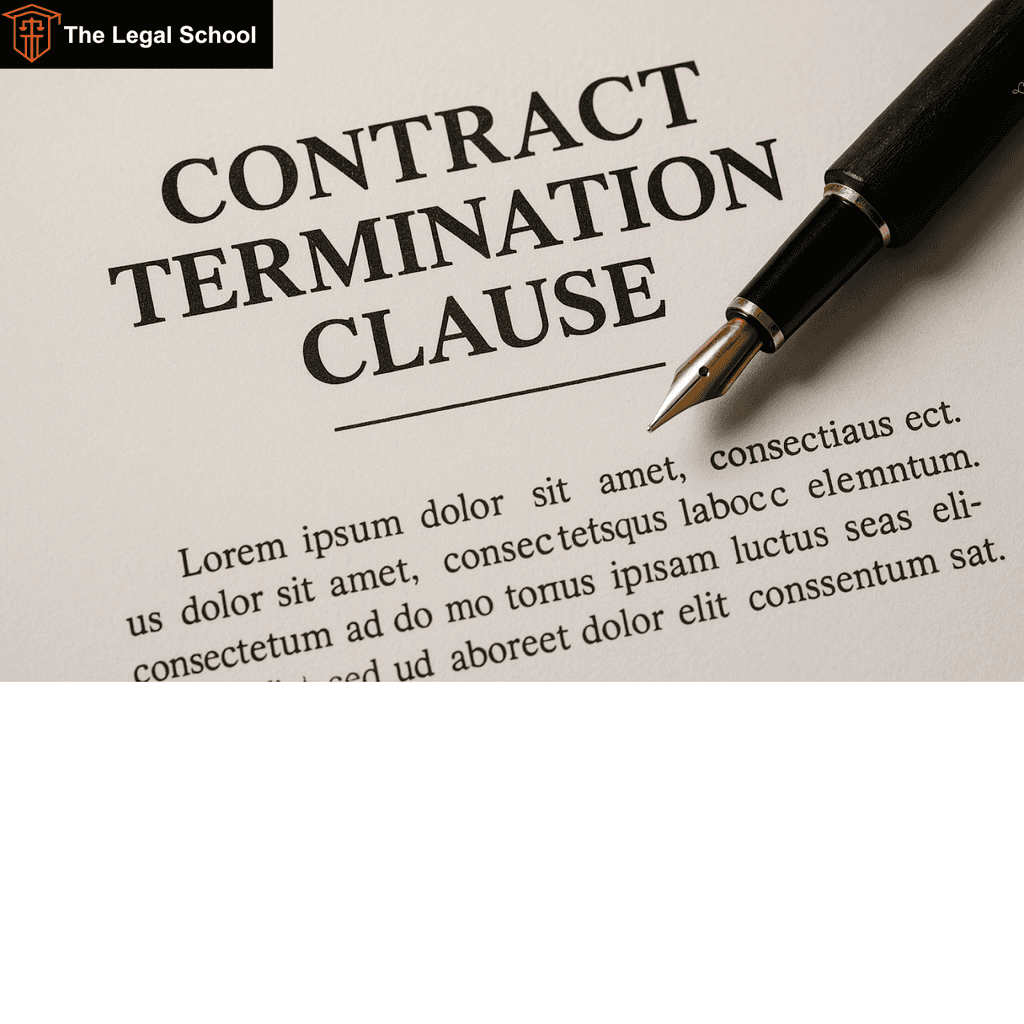 What Is a Contract Termination Clause: Types & Legal Basis