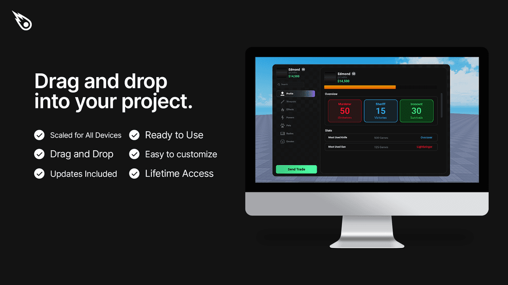 Murder Mystery 2 UI Kit