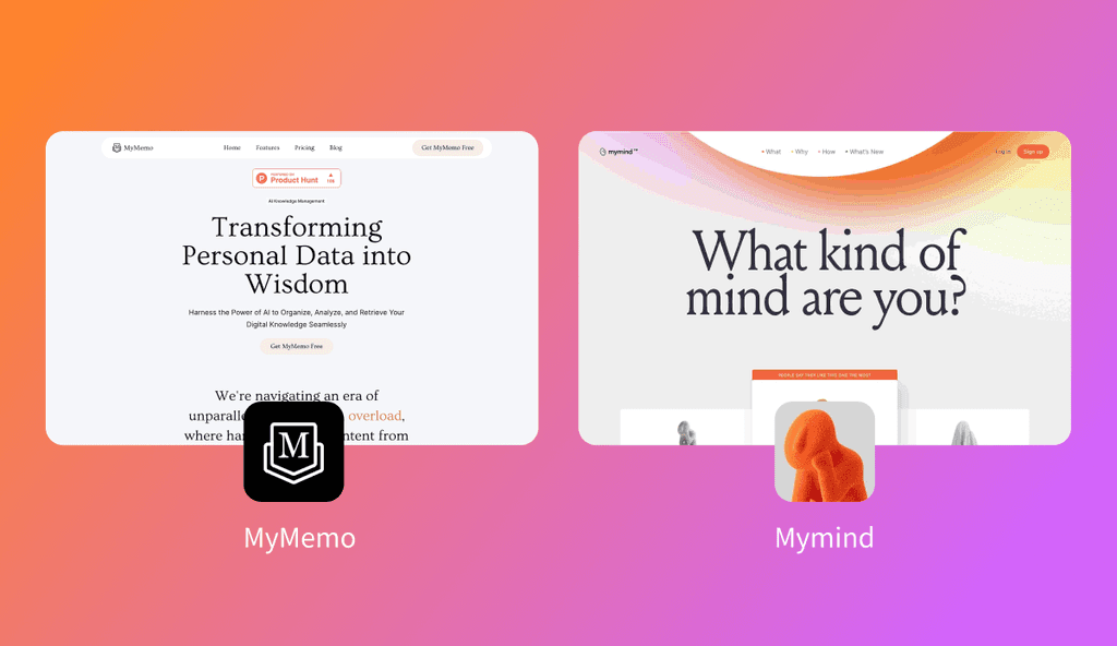 Choosing the Right Knowledge Management Tool: MyMemo vs. Mymind - My Framer Site