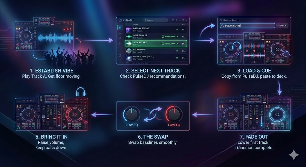 How To Mix Songs Together: DJ Techniques - PulseDJ - AI DJ Copilot