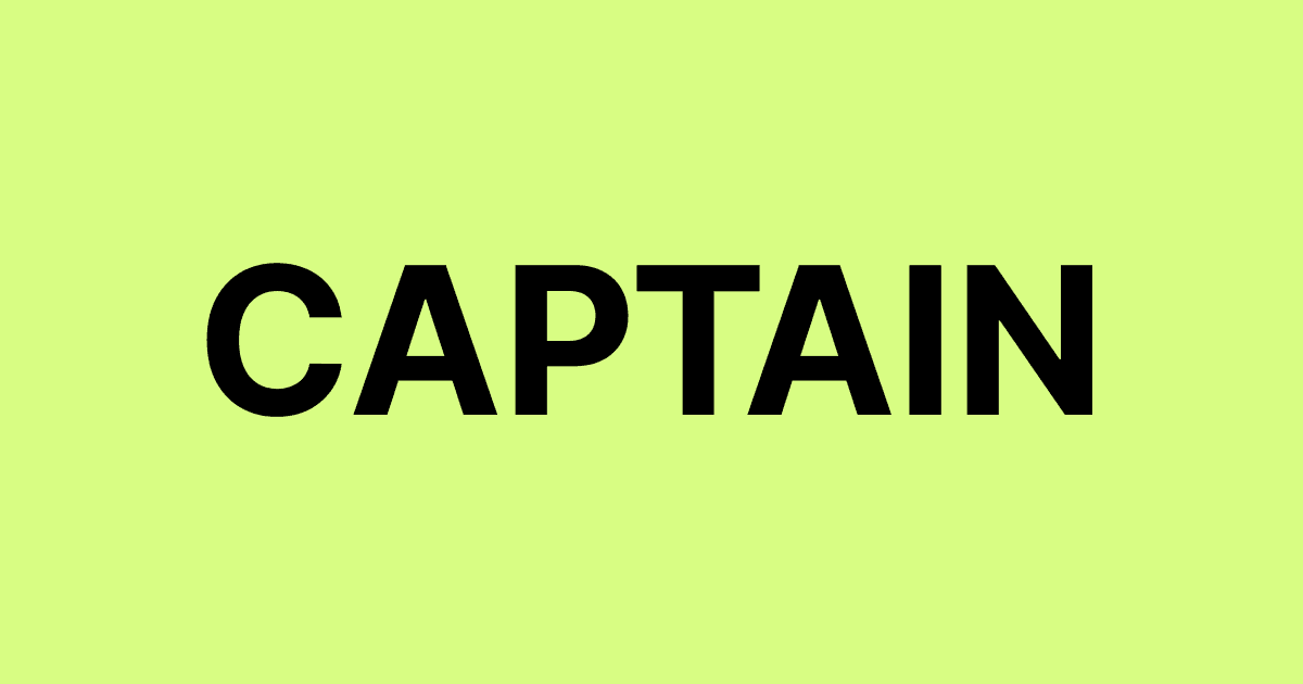 CAPTAIN