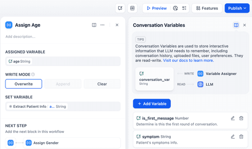 Dify v0.7.0: Enhancing LLM Memory with Conversation Variables and Variable Assigners - Dify Blog