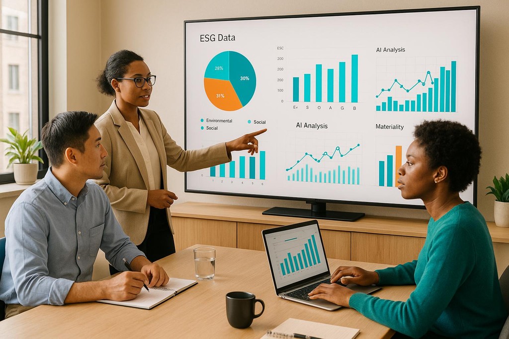 ESG Data Analysis Tools: Reporting, Assurance, and AI‑Driven Materiality - Querio