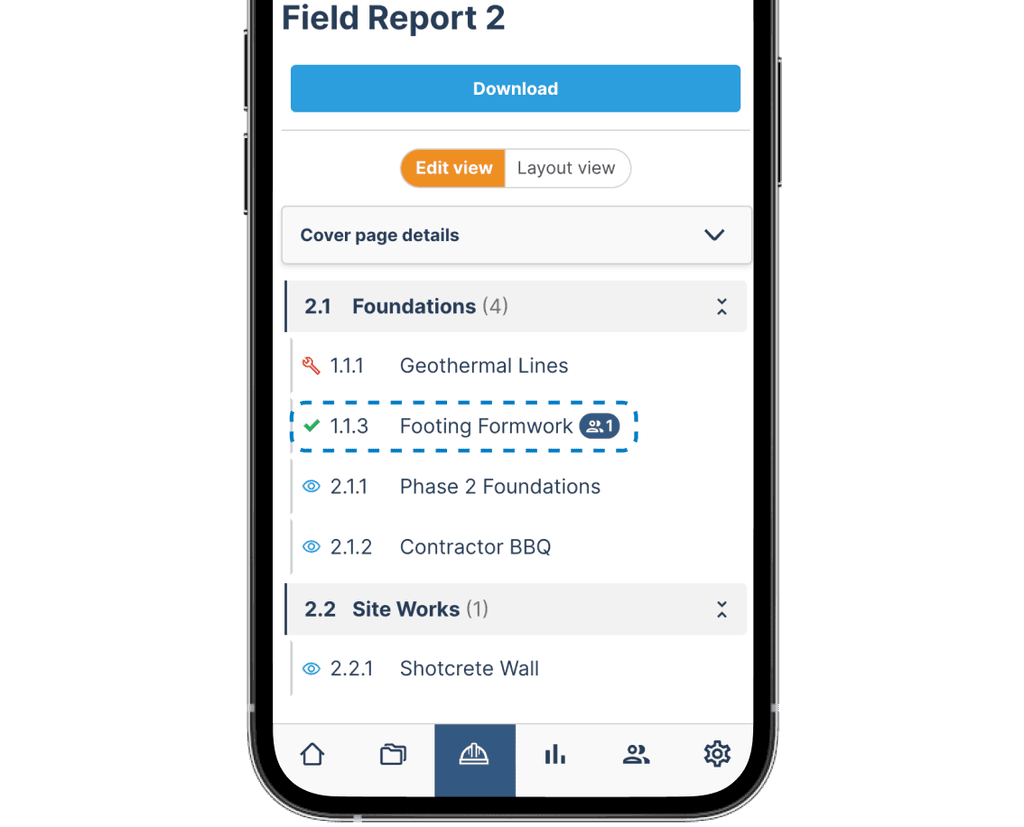 Field Report App for Architects and Engineers | Part3