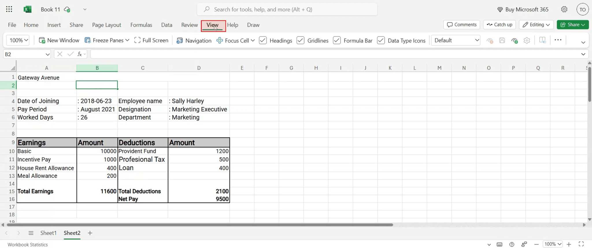 How to Keep Top Row Visible Microsoft Excel - 1 minute video guide
