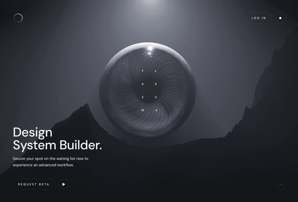 Dark Themed Web Design Inspiration